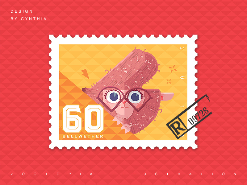 Zootopia BELLWETHER by 松鼠大人cynthia on Dribbble