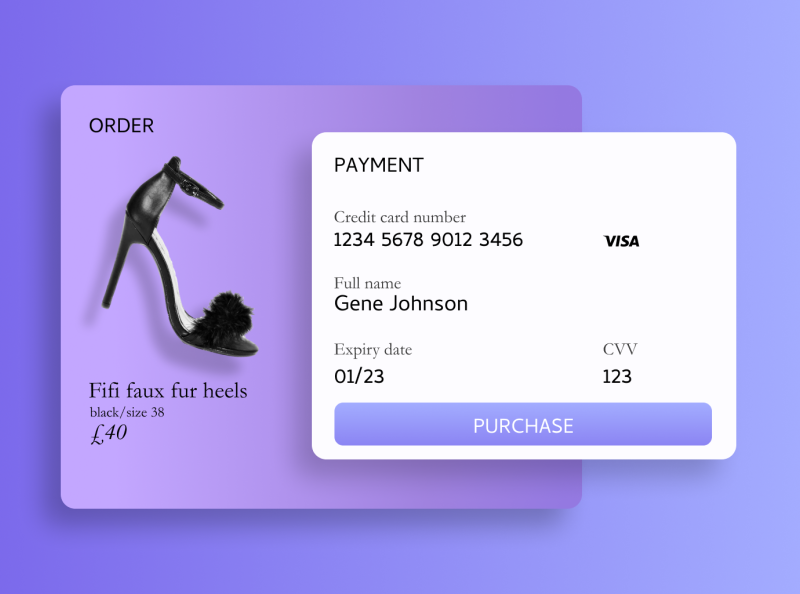 Daily UI 002 by Zoé Ducroux on Dribbble