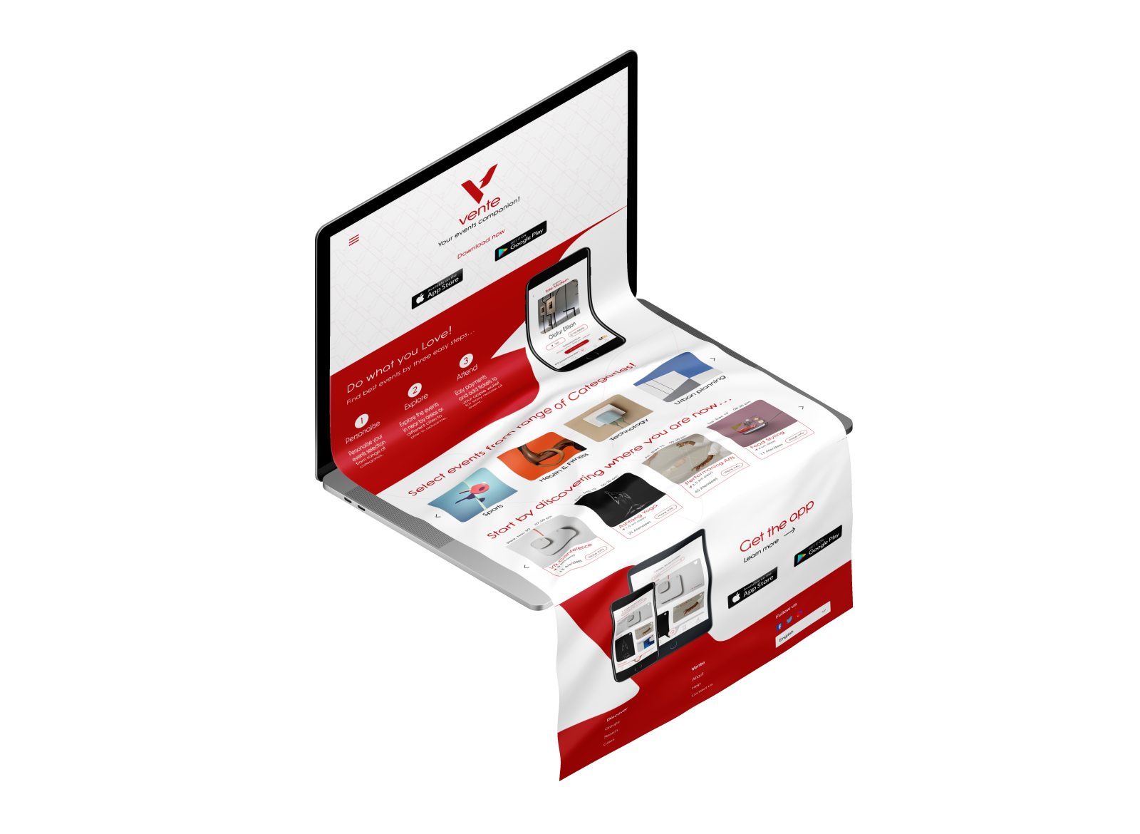 Long Scroll Responsive Website by Piyush on Dribbble