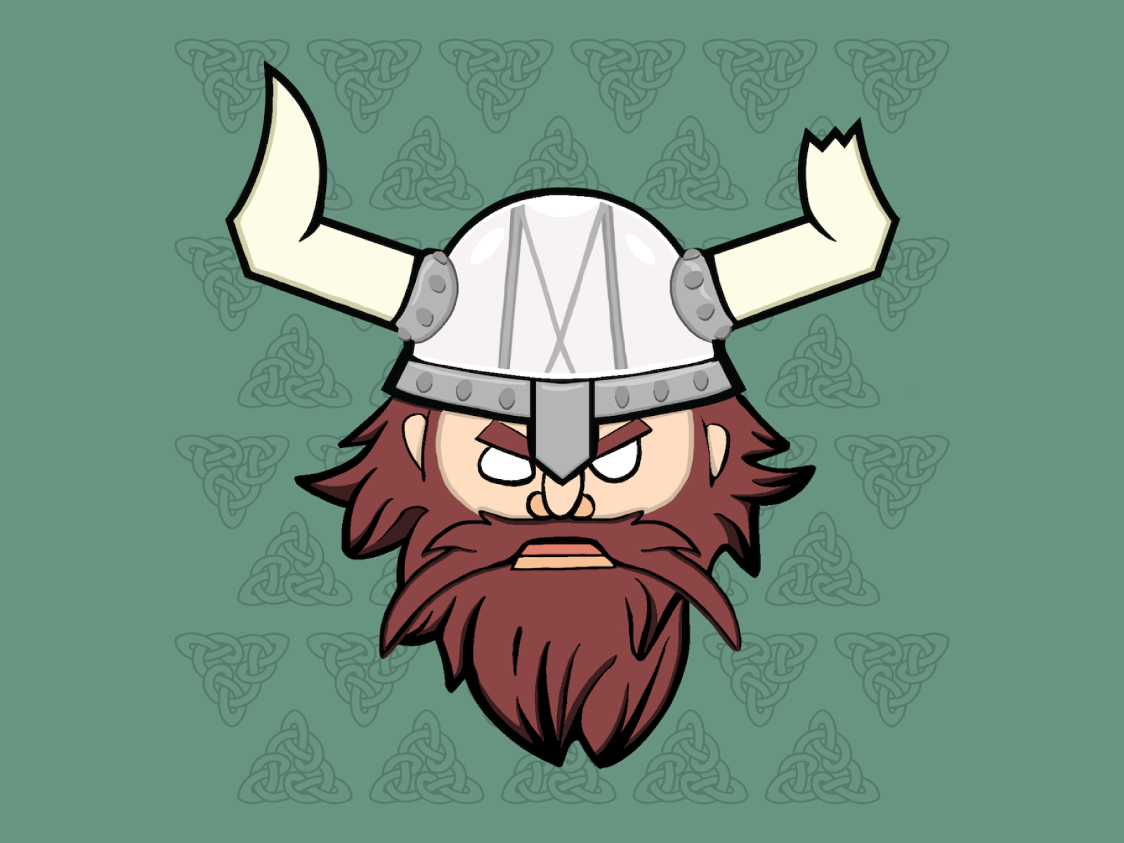 Viking App Icon by Alex King on Dribbble