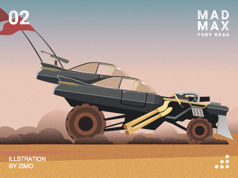 Mad Max02 by zimo wu on Dribbble