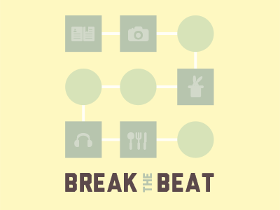 break the beat identity extended by Miha Rebernik on Dribbble