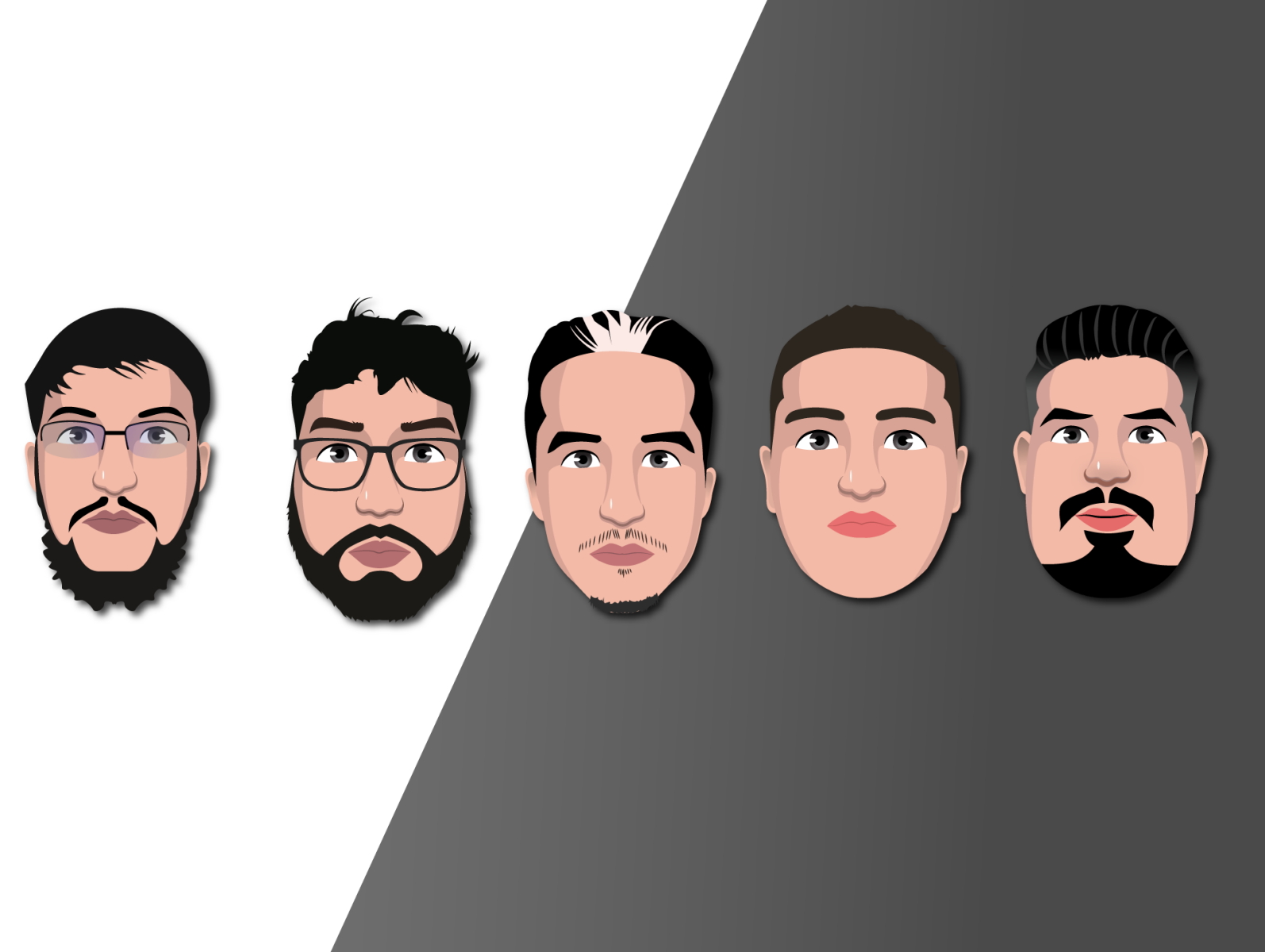Avatars Head Shots by Hassan on Dribbble