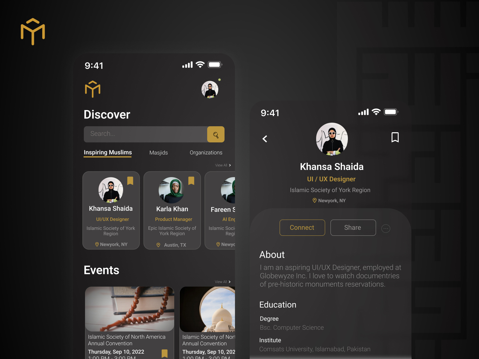 Social Networking Platform UI Design by Khansa Shaida on Dribbble