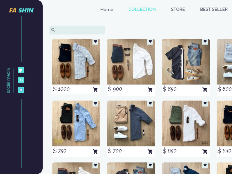 Web collection by ABd on Dribbble