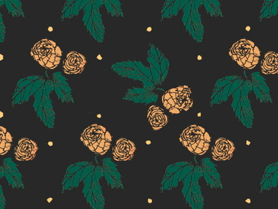 Hop pattern 2 by Lauren Williamson on Dribbble