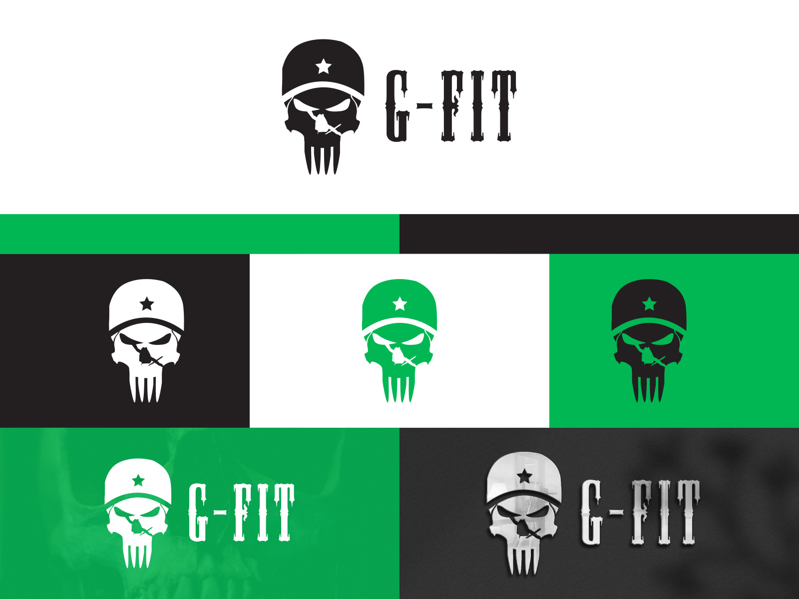 G-FIT (Logo Design) by Muhammad Zubair Khatri on Dribbble