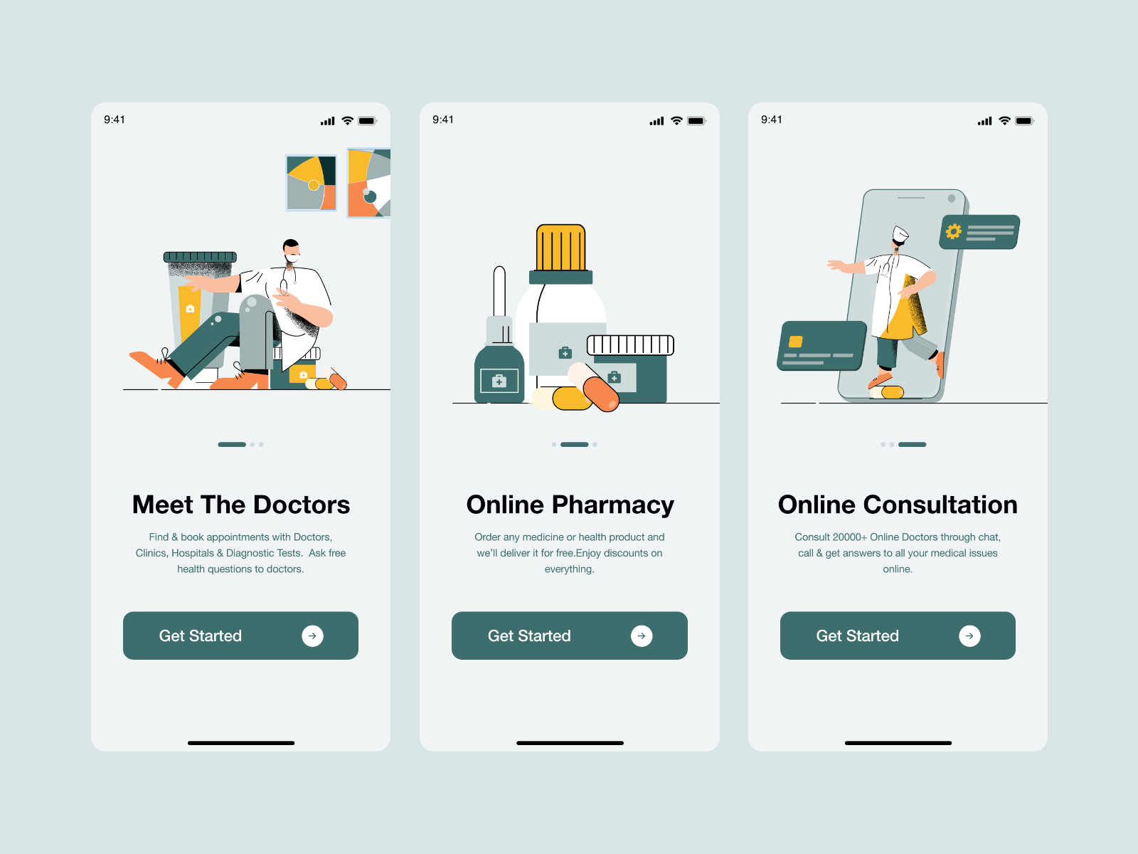 Onboarding Screen by Pixians Store on Dribbble