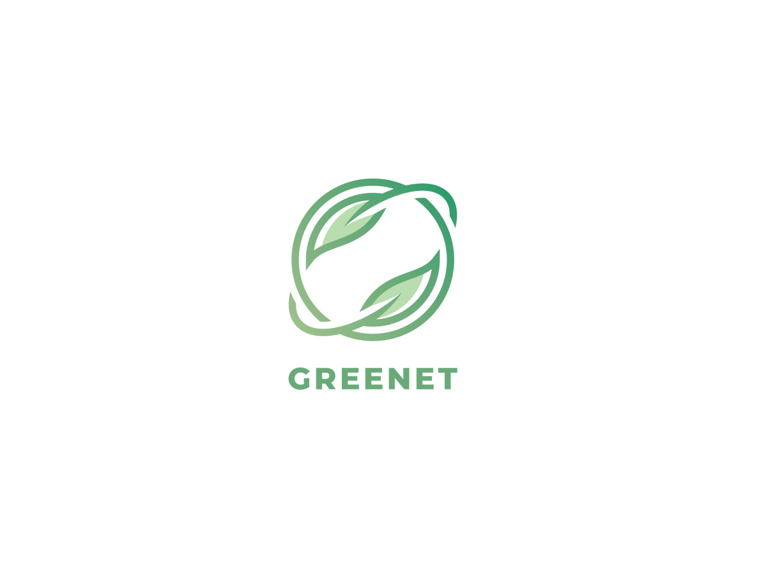 Green Planet Logo by 3ab2ou on Dribbble