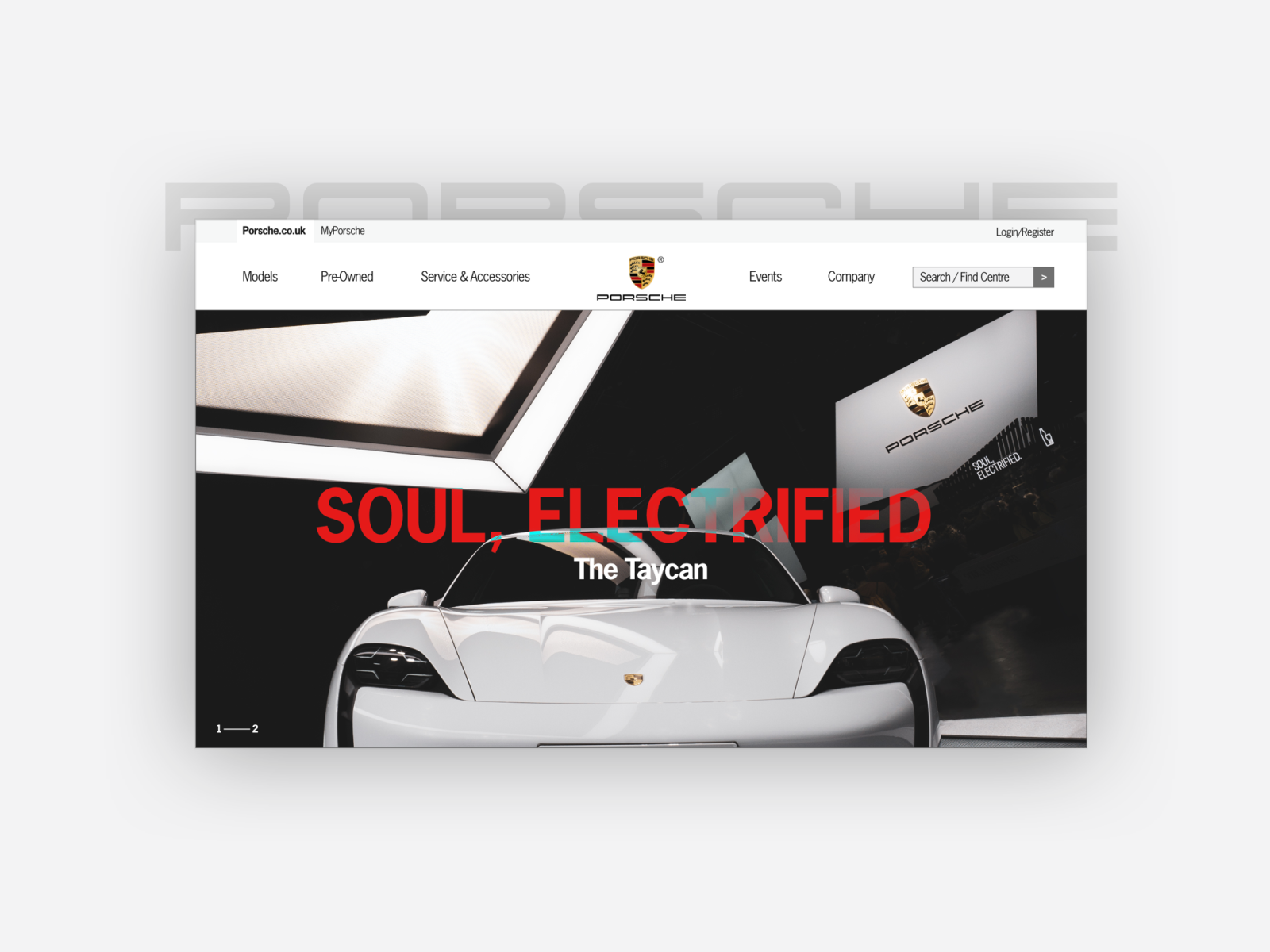 Porsche Website Redesign by Kai Swanborough on Dribbble