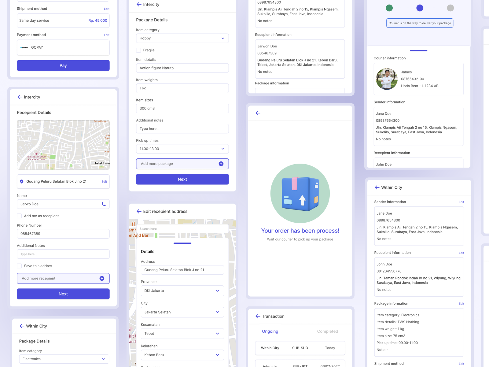 Exploration - Delivery Service Mobile Apps by Aryo Gilang Maudyansa on ...