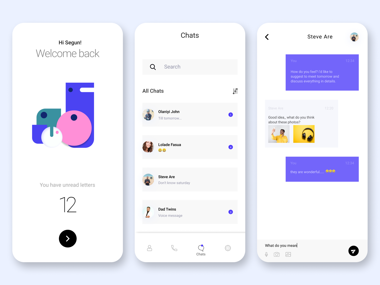 mobile app by Arojo Oluwasegun on Dribbble