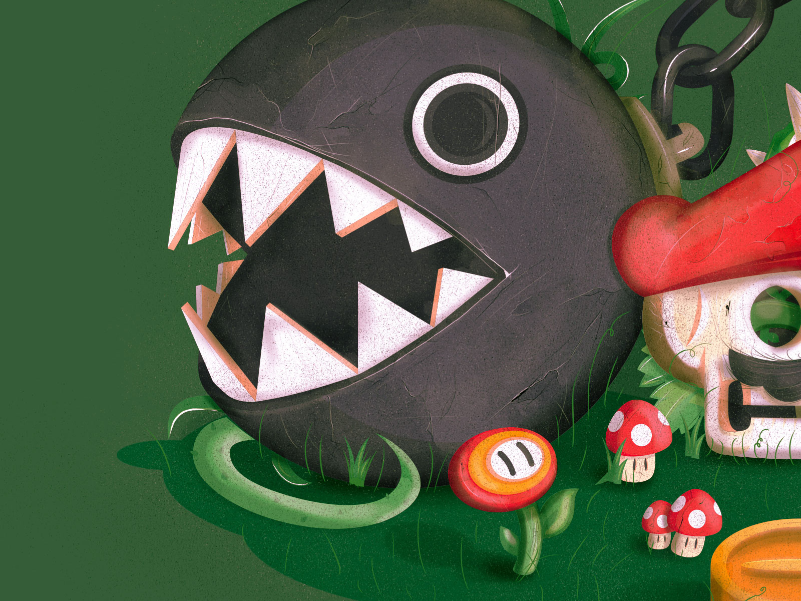 Mario world by Tyler Pate on Dribbble