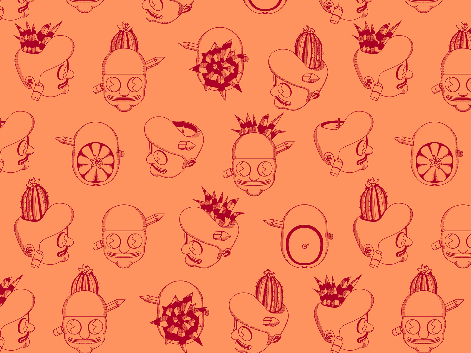 Merch Pattern by Tyler Pate on Dribbble