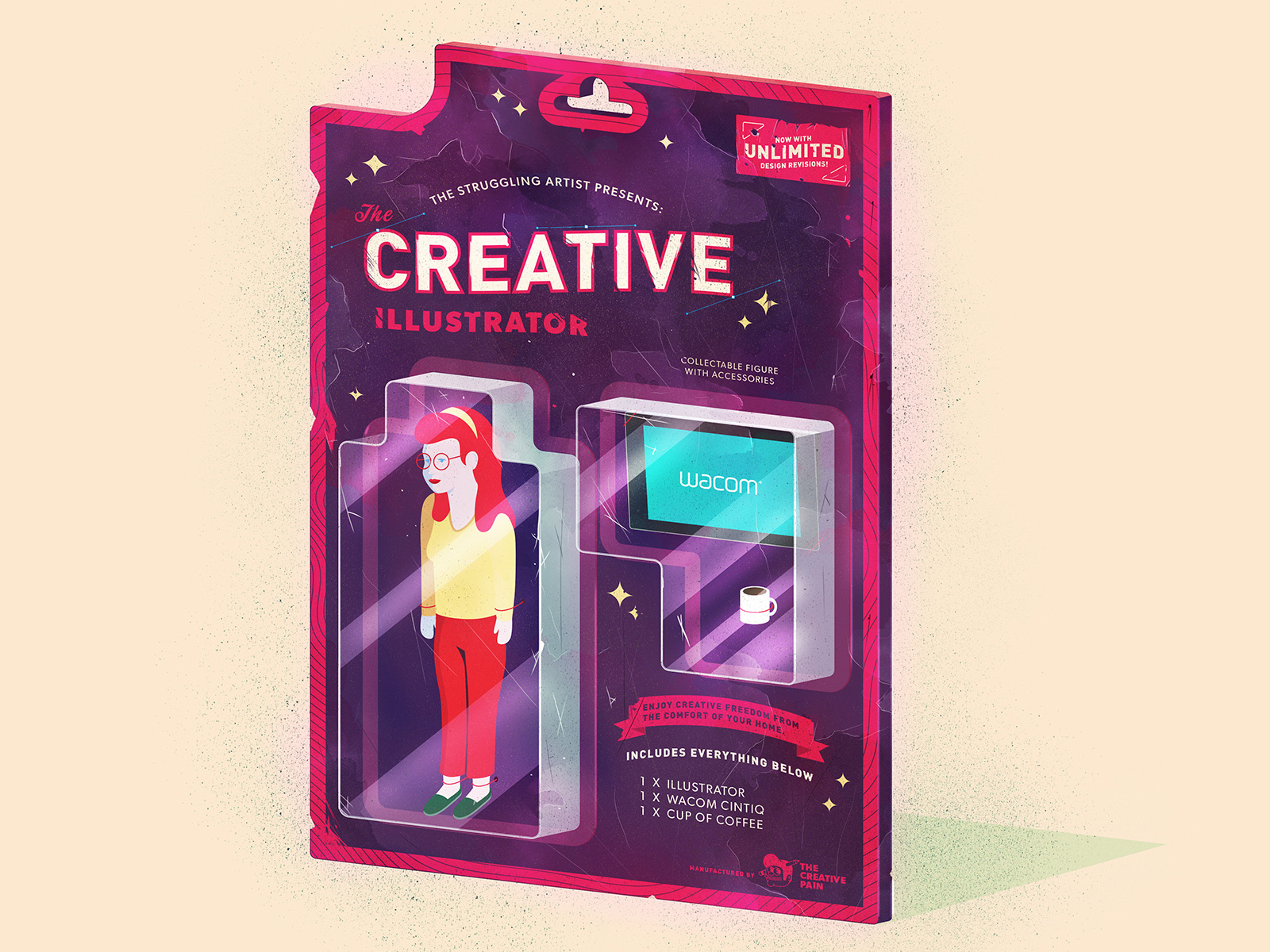 The Creative action figure by Tyler Pate on Dribbble