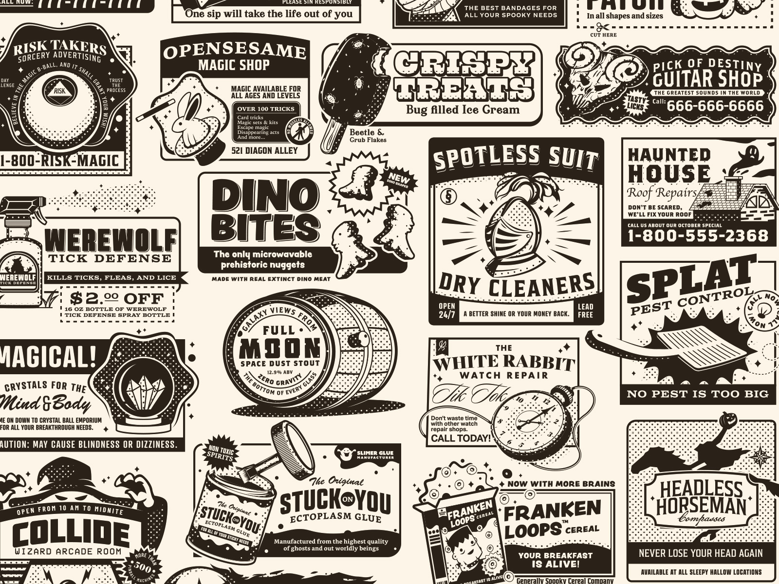 Spooky Times by Tyler Pate on Dribbble