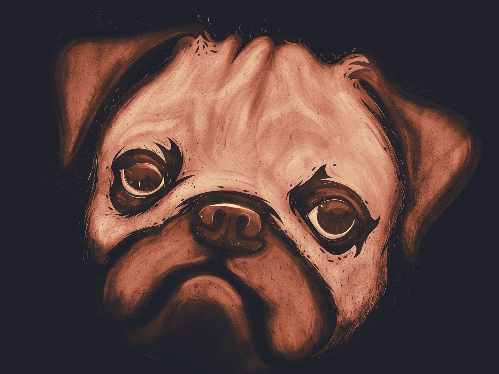 Pug life by Tyler Pate on Dribbble