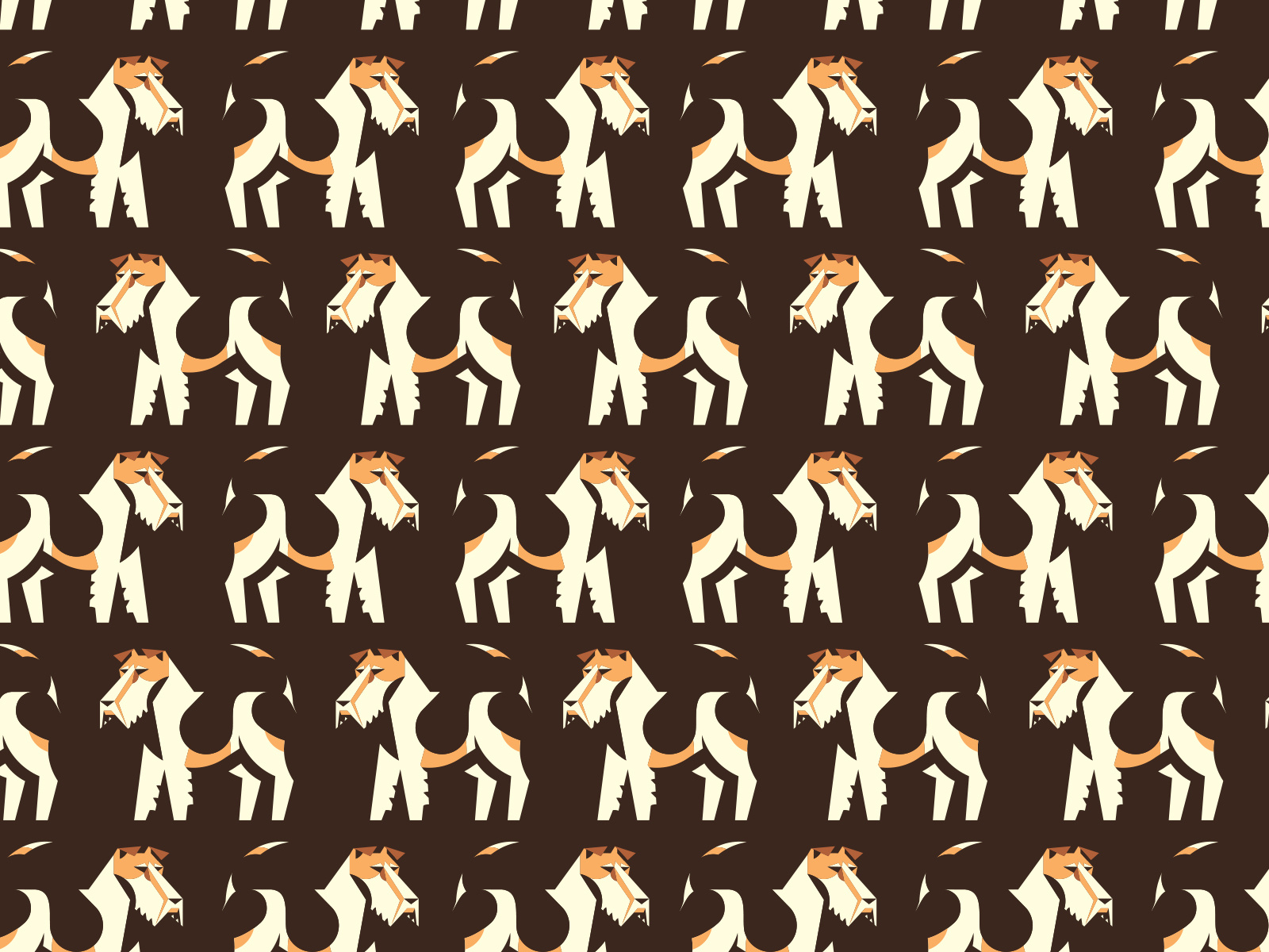 Terrier pattern by Tyler Pate on Dribbble