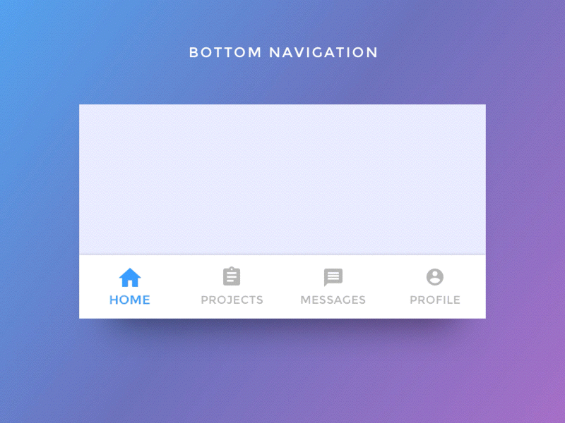 Bottom Navigation designs, themes, templates and downloadable graphic ...