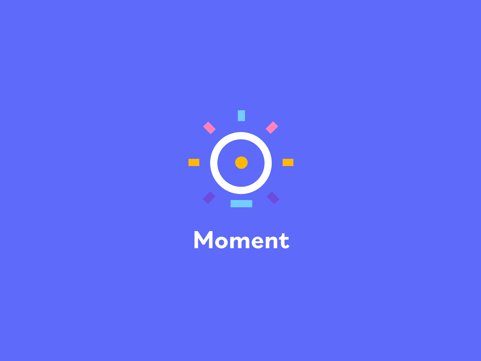 Moment Logo by FRENCHAPP&WEB on Dribbble