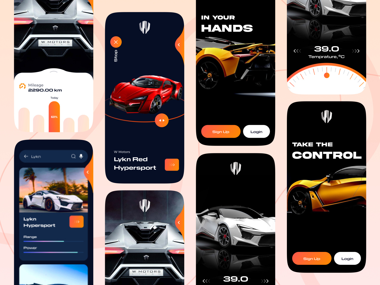 Car App UI/UX | Lykan Hypersport by Irfan Khan on Dribbble