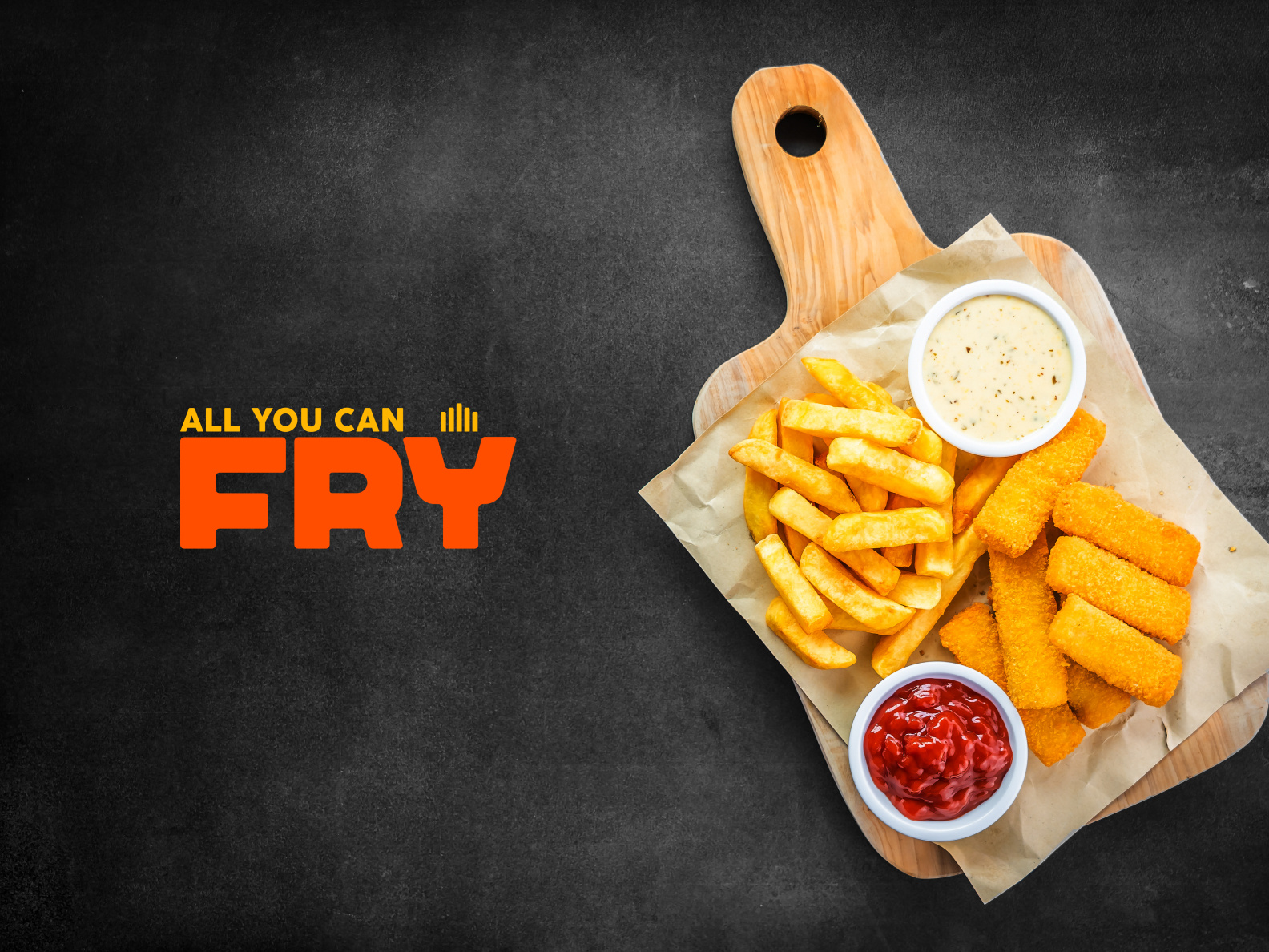 All you can fry by Multitaskers Creative Agency on Dribbble