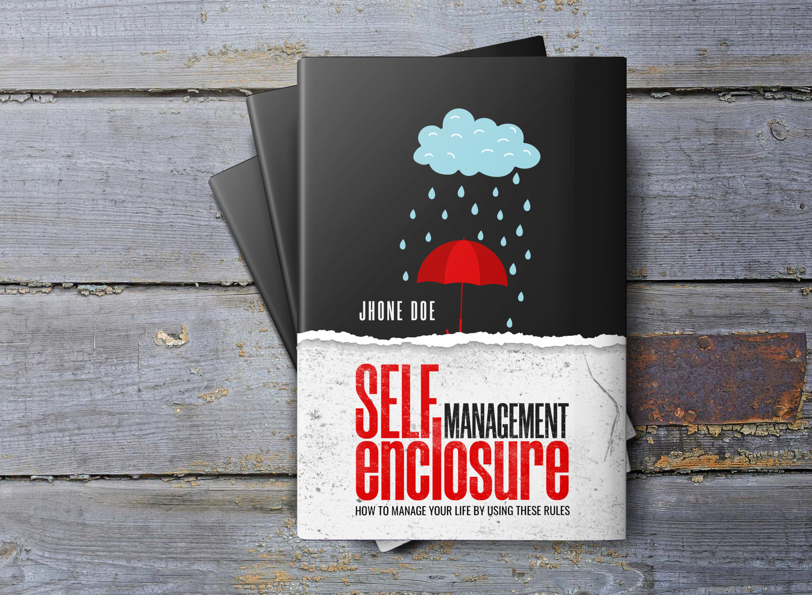 Self Management Book Cover Design by Rai Tahir on Dribbble