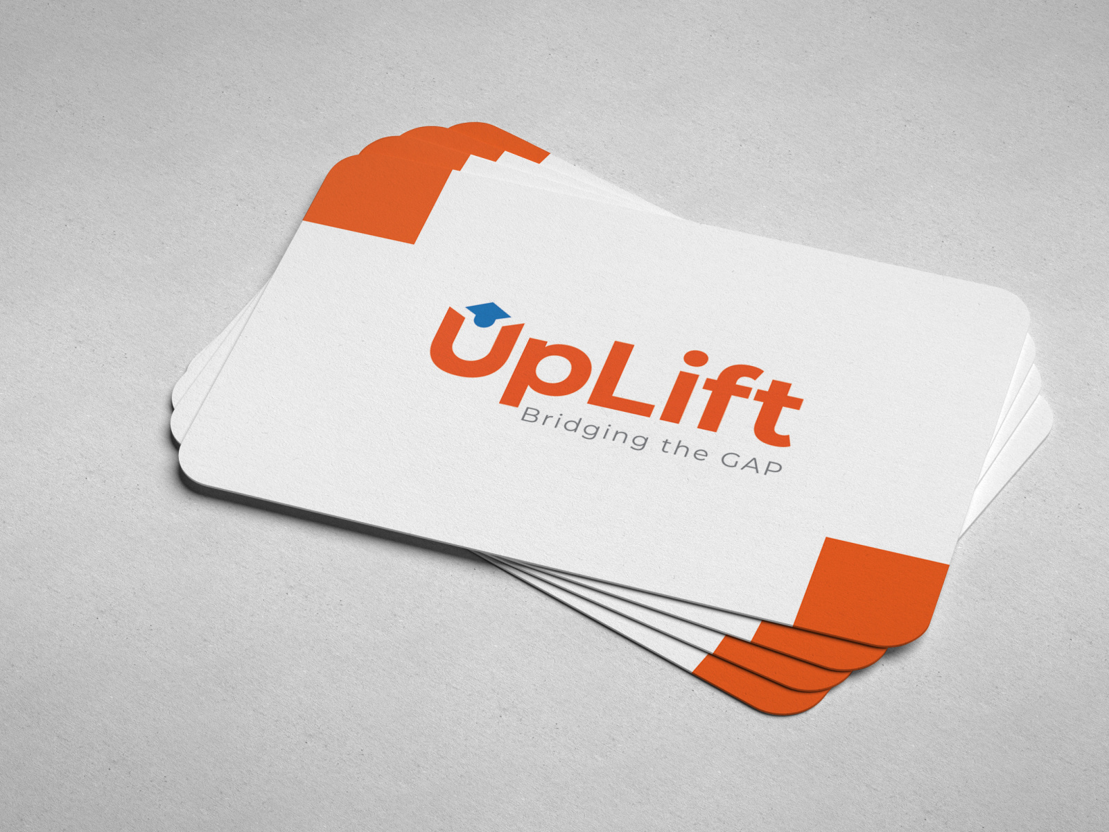 'UpLift' Business card design by Rakib Chowdhury on Dribbble