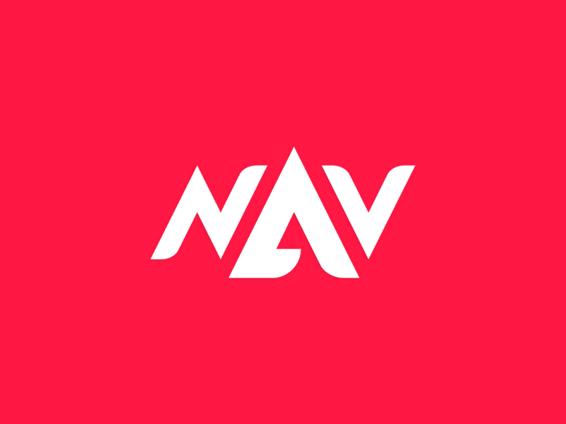 NAV Letter Logo Design By Icreativeebrand On Dribbble