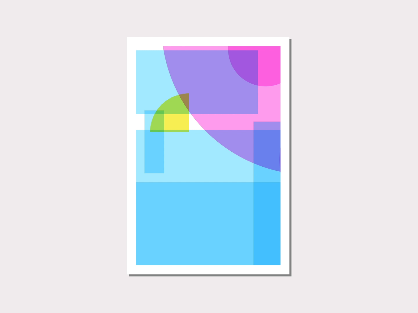 geometric poster generator by Asja Baidakova on Dribbble
