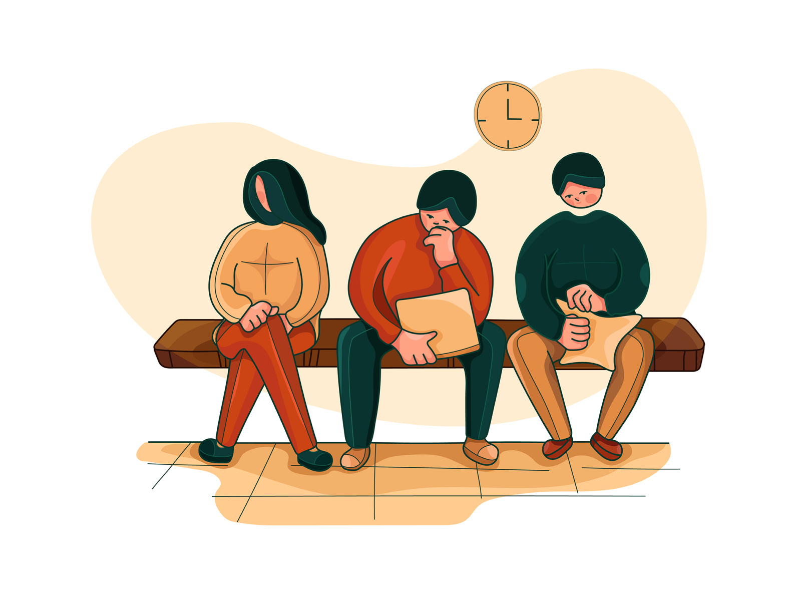 Job Interview illustration concept by HoangPts on Dribbble
