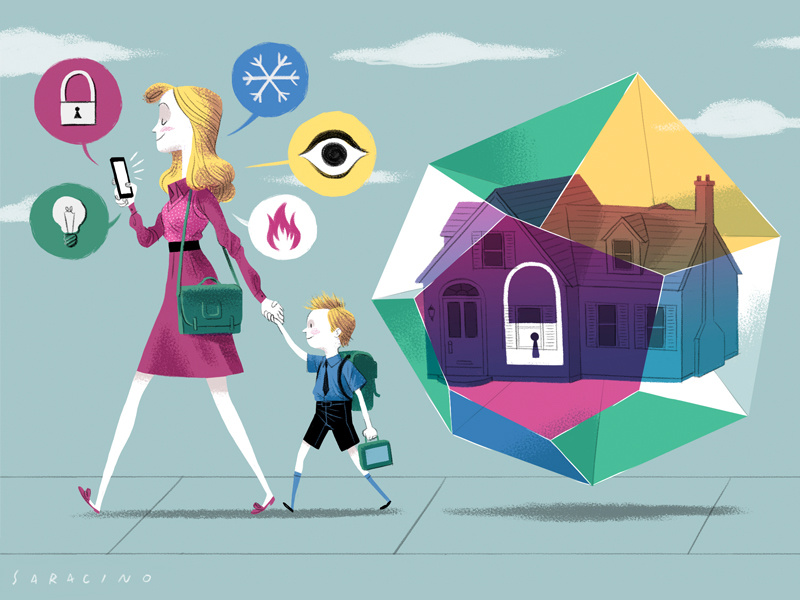 Home Secure Home by David Saracino on Dribbble