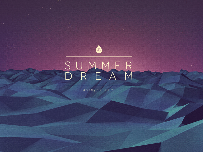 summer Dream by Atipyka on Dribbble
