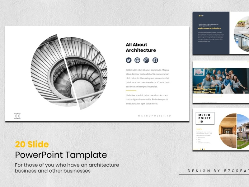 Presentation Tamplate - Architecture Metropolist by Majucreative on ...
