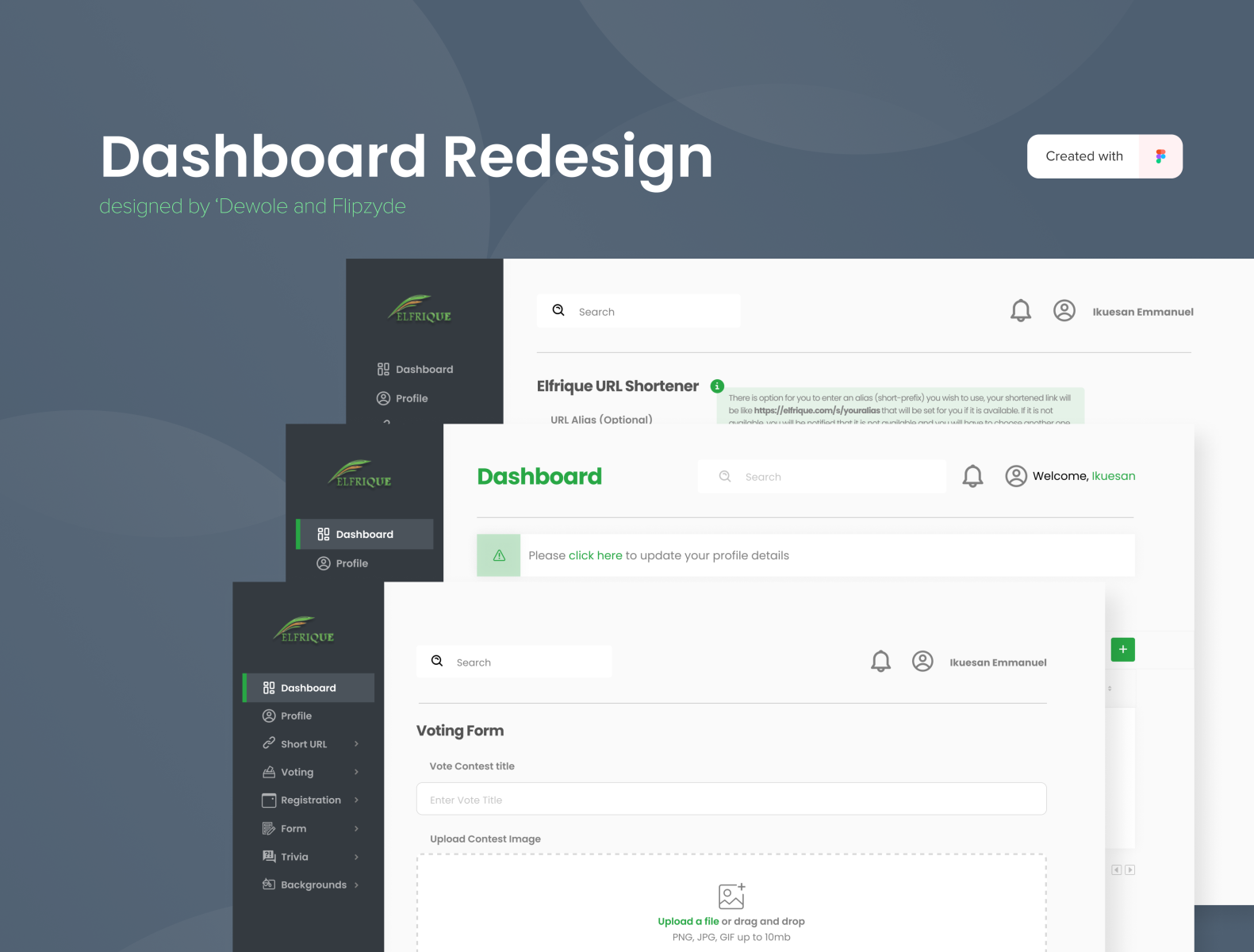 Event Management Design by Ikuesan Emmanuel on Dribbble