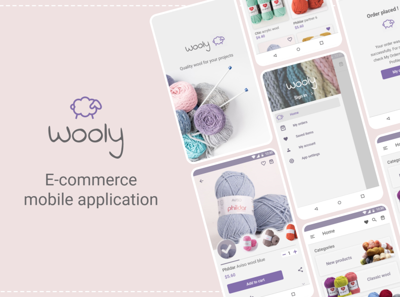 Android Ecommerce App By Amandine On Dribbble