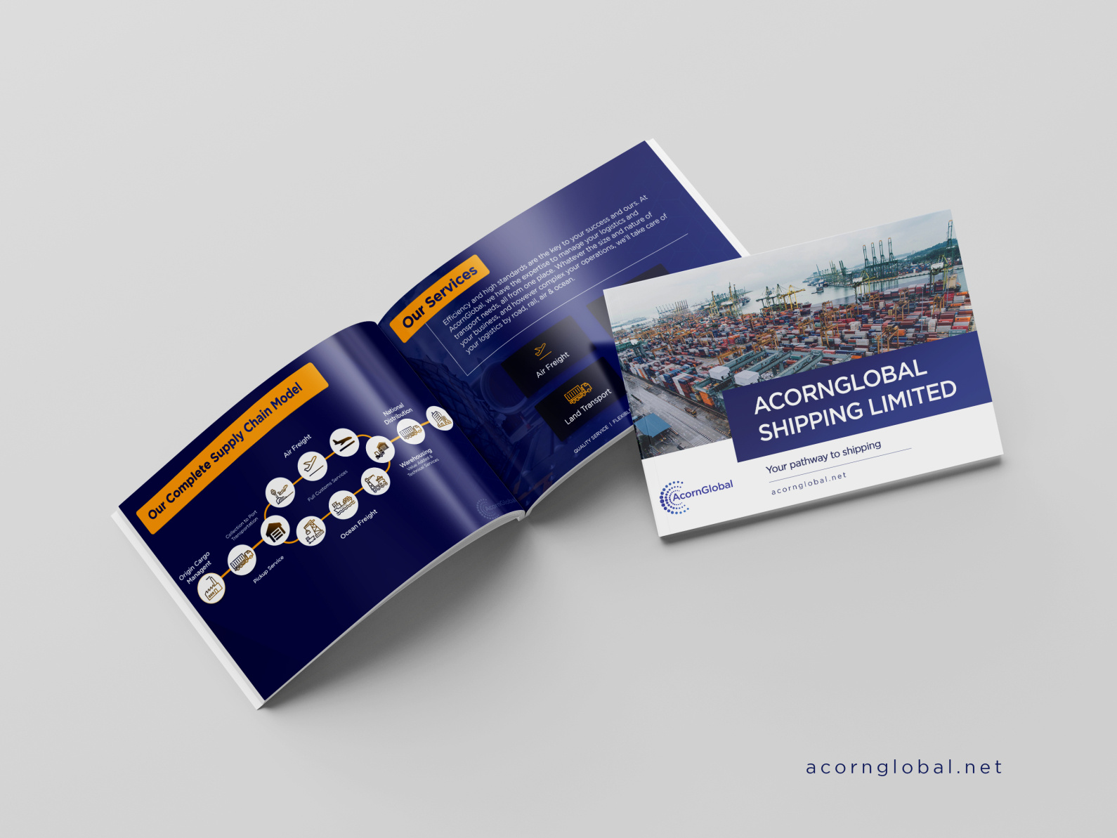 Company Profile - AcornGlobal by Temitope AGBOLA on Dribbble