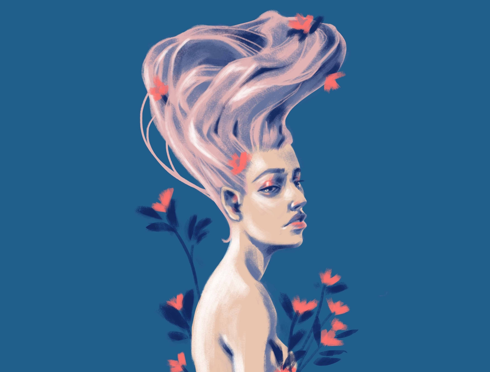bloom by Vanessa Fantinati on Dribbble
