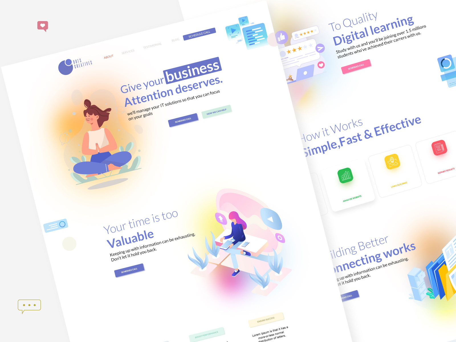 Landing Page - Dots by Suresh, Chennai ️Web & Mobile UI/UX Designer on ...