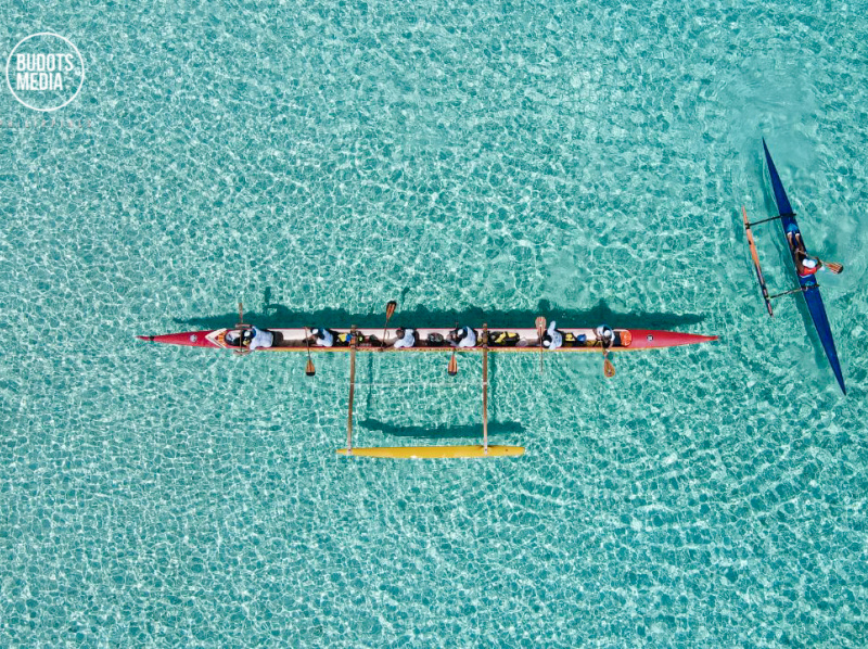 OC6 boat from the drone by Budots Media on Dribbble