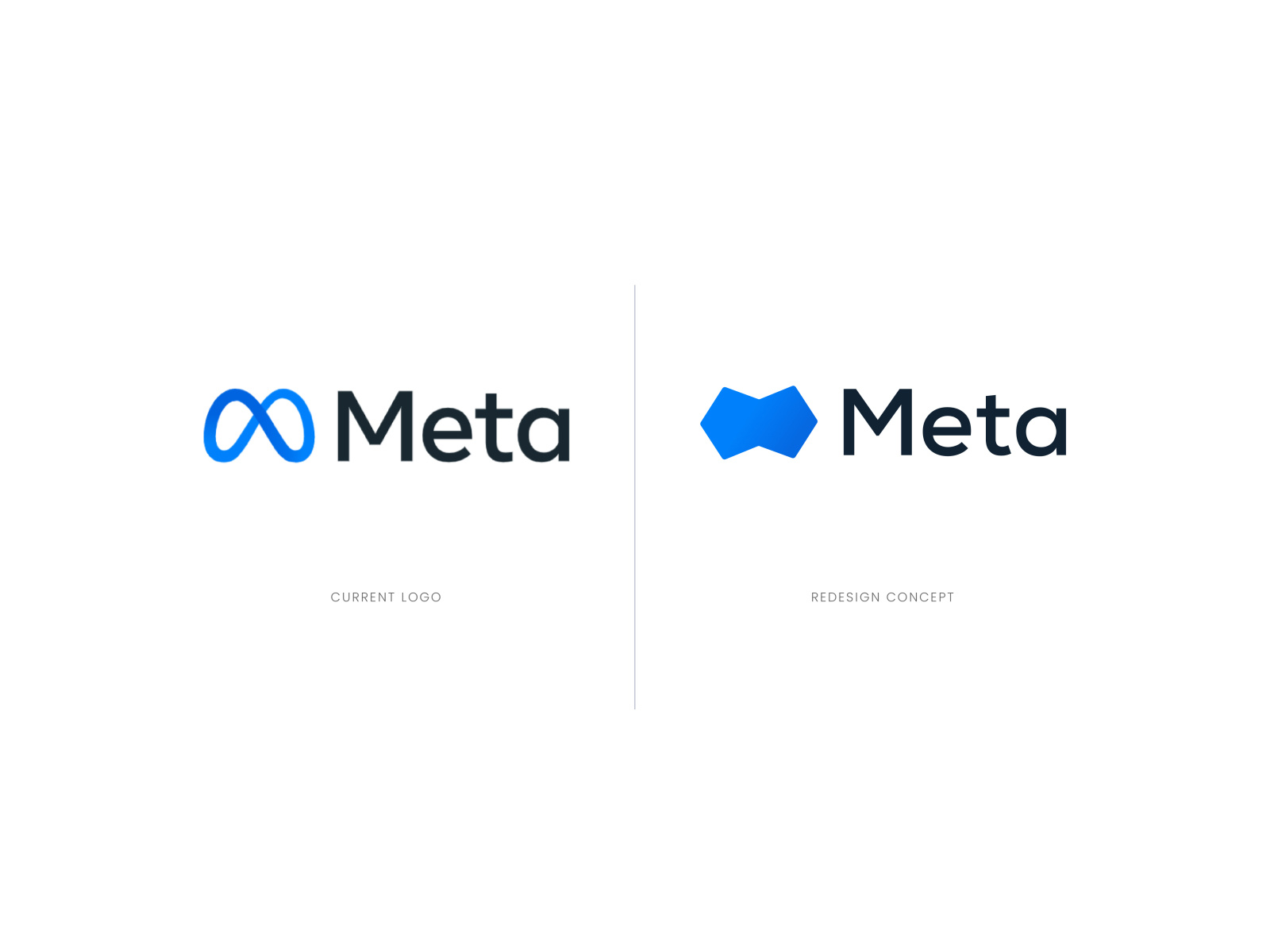 Meta Logo Redesign Concept by Aminul Islam | Logo & Branding Specialist ...