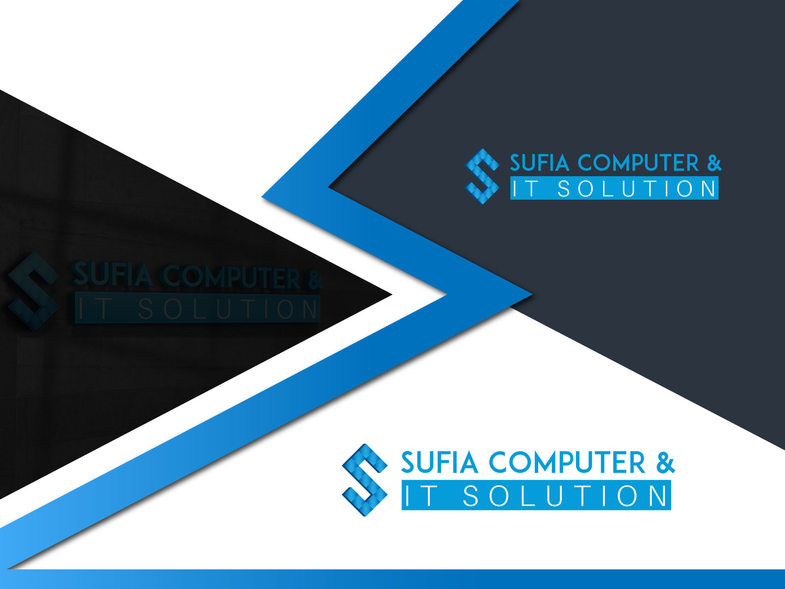 Sufia Computer IT Solutions Logo by Anayet Hossin on Dribbble