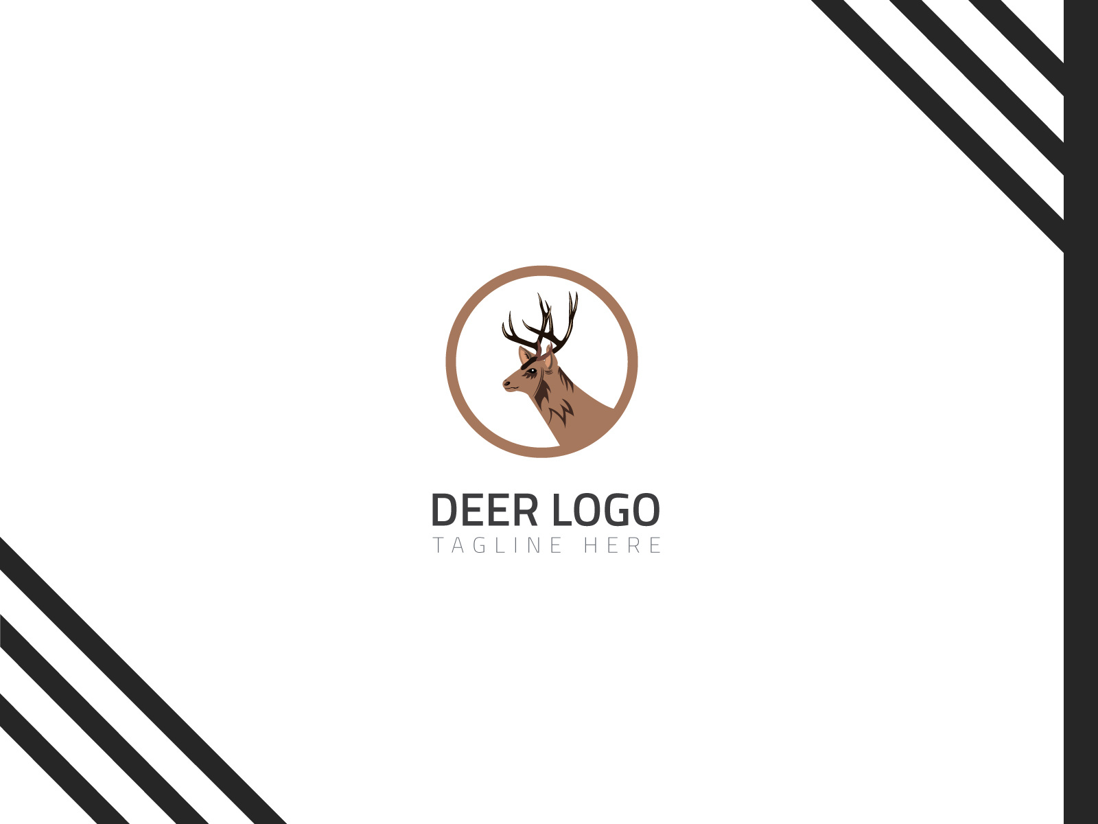 Deer Logo by Anayet Hossin on Dribbble