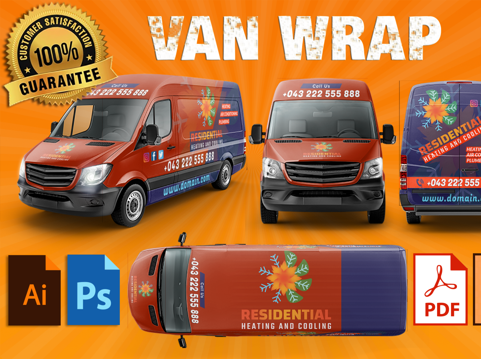 Van Wrap Design Template Pdf