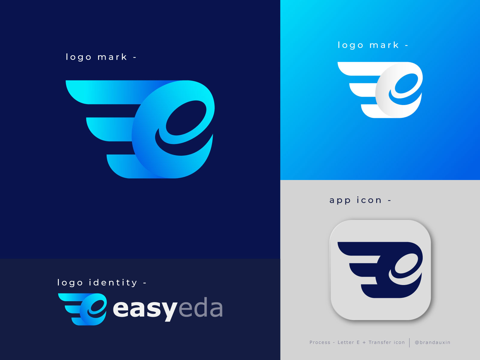 easy eda (e+e) by brandauxin | graphics design team on Dribbble