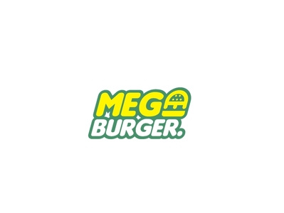 LOGO MEGA BURGER by Simbiosisdesain on Dribbble