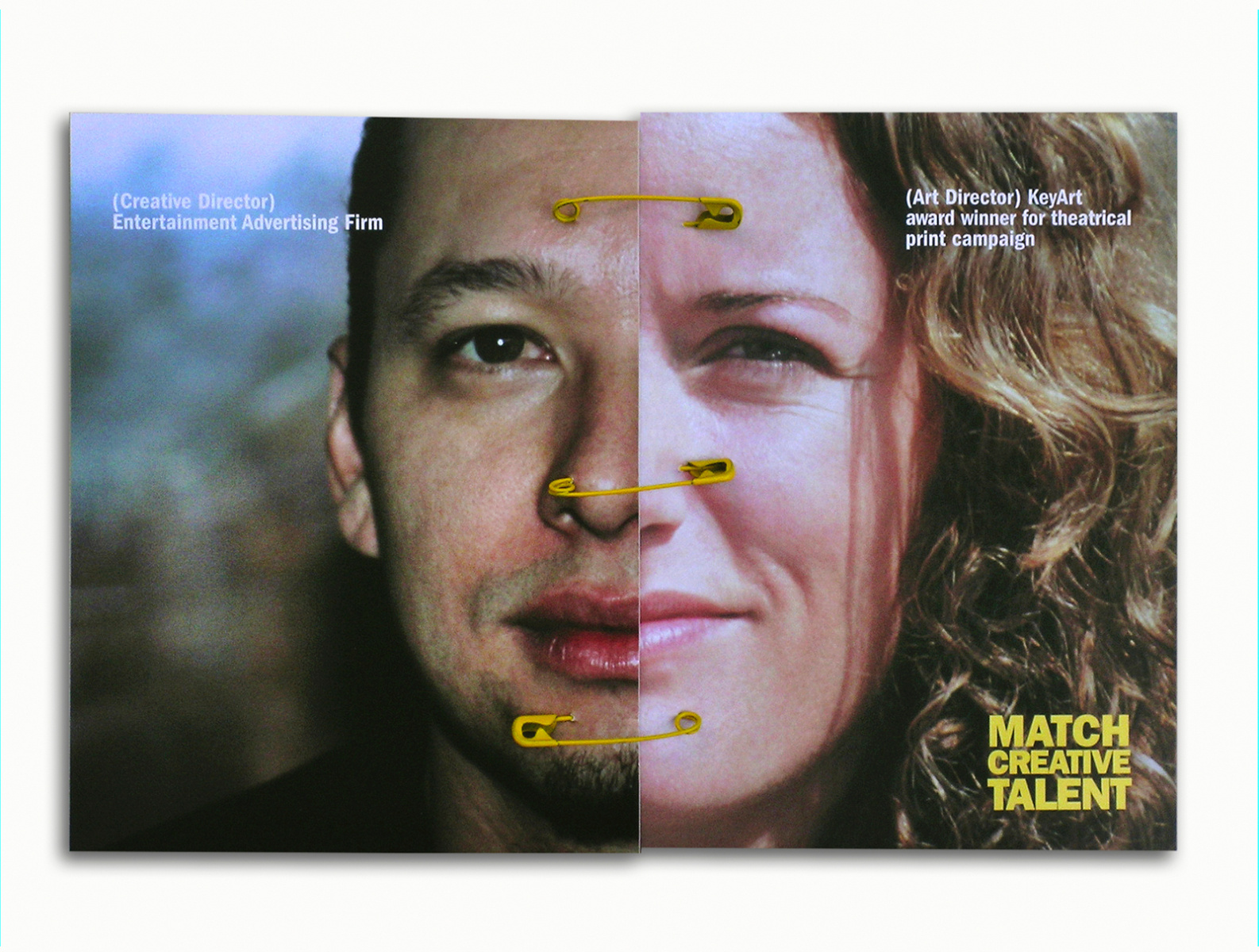 Match Creative Talent Direct Mail by Robert Prins Art Director ...