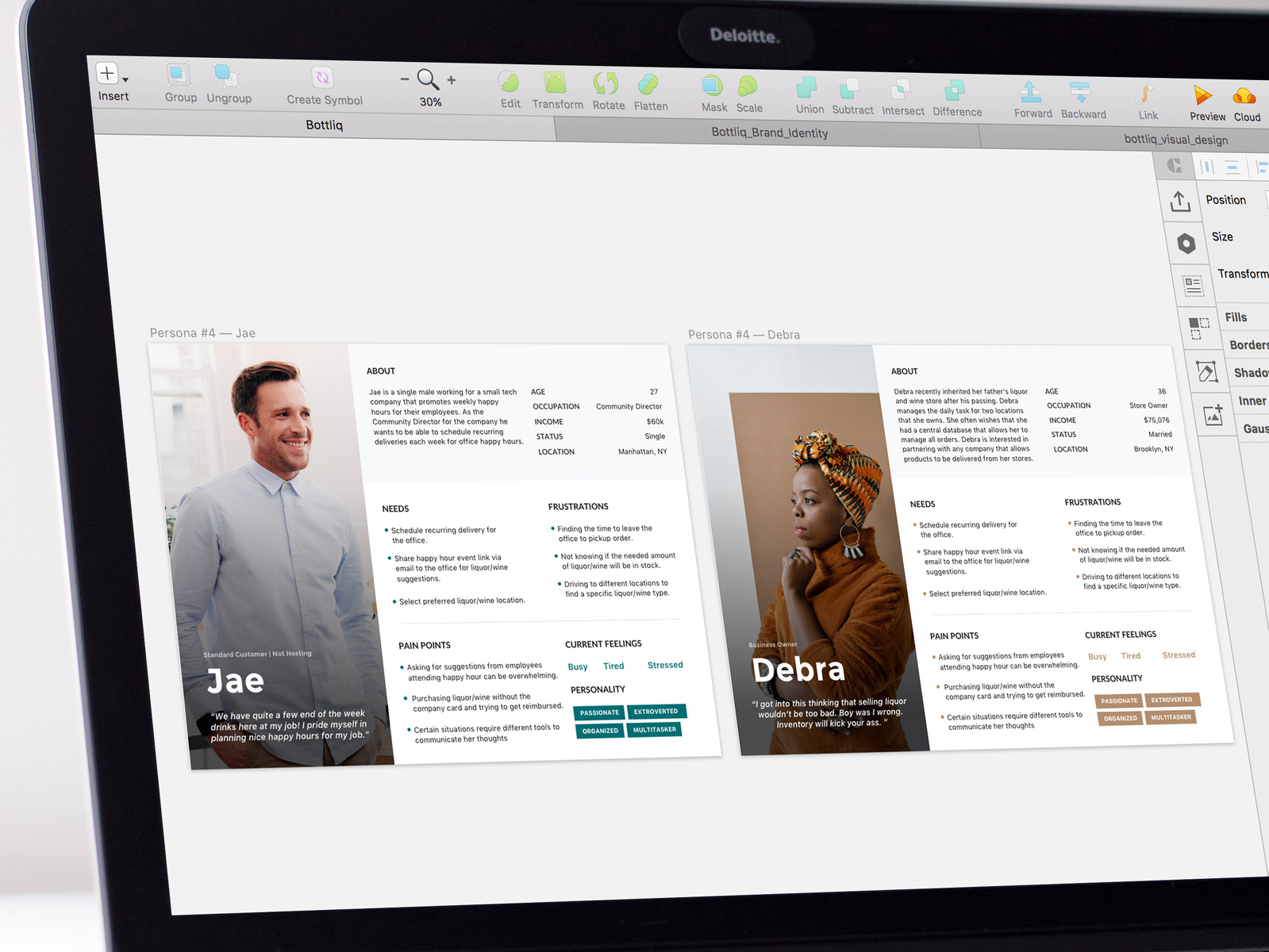 Personas - In Progress by CeDerrick Mixon on Dribbble