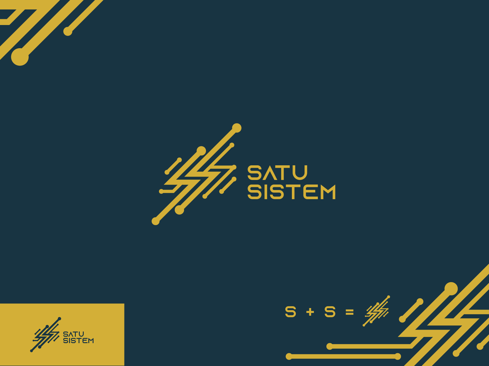 SATU SISTEM - Logo Design by AB Mappasompa on Dribbble