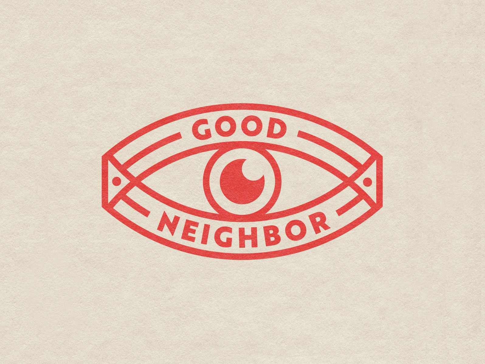 Good Neighbor Logo Idea by Bryan Payment on Dribbble